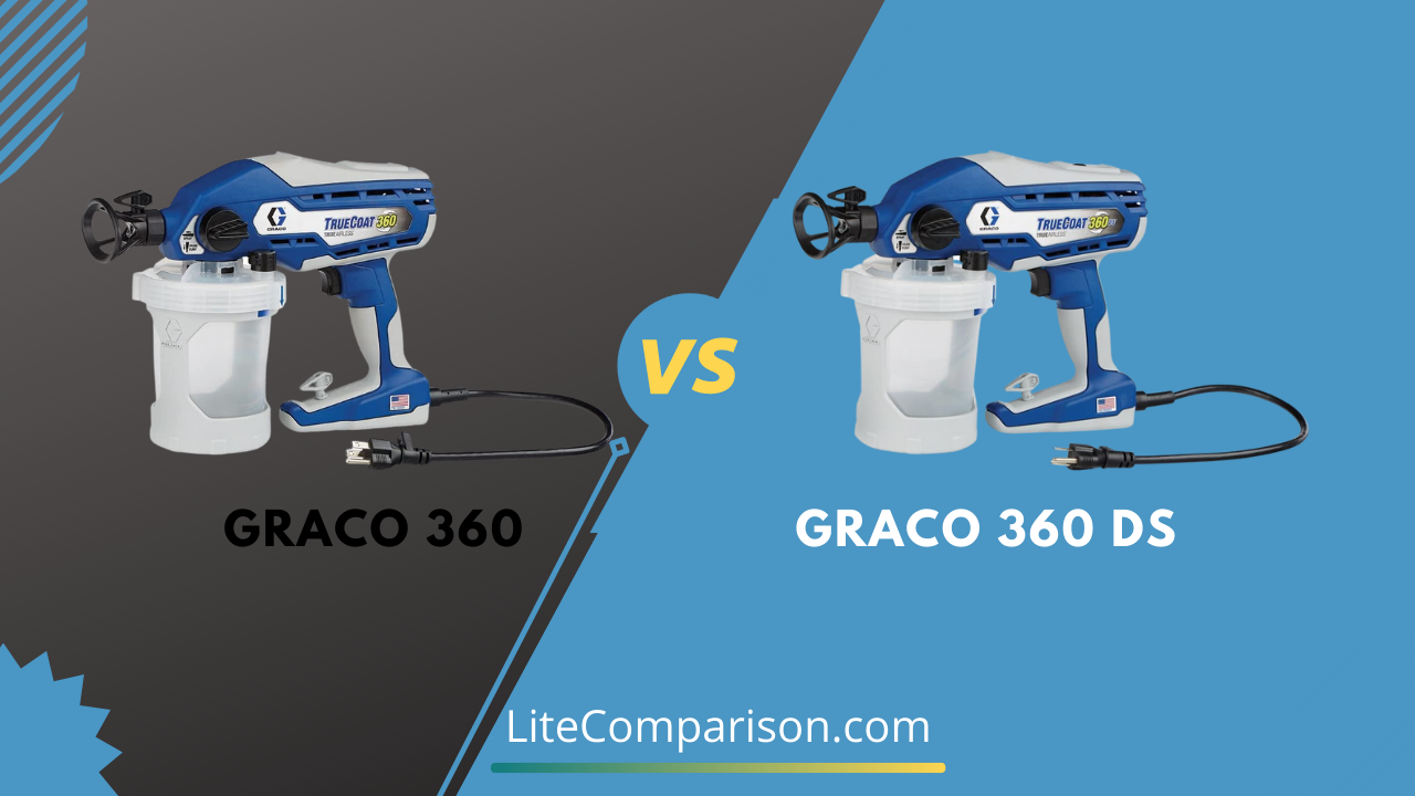 Graco 360 vs 360 DS - Best Graco Paint Sprayers