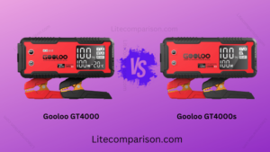 Gooloo GT4000 vs GT4000s - Best Jump Starters...